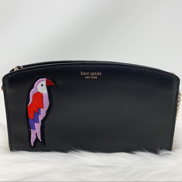 kate spade | Bags | Kate Spade East West Beaded Flock Bird Crossbody ...